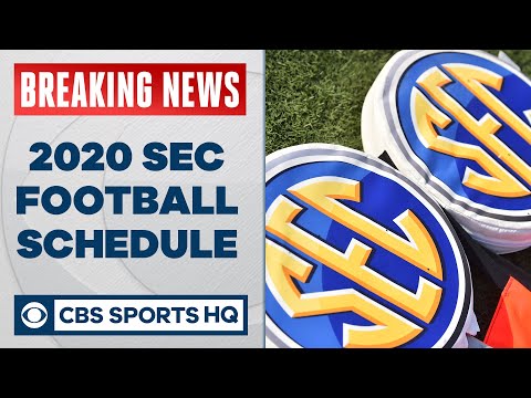 SEC football schedule 2020: 10-game, conference-only slate begins Sept. 26 | CBS Sports HQ