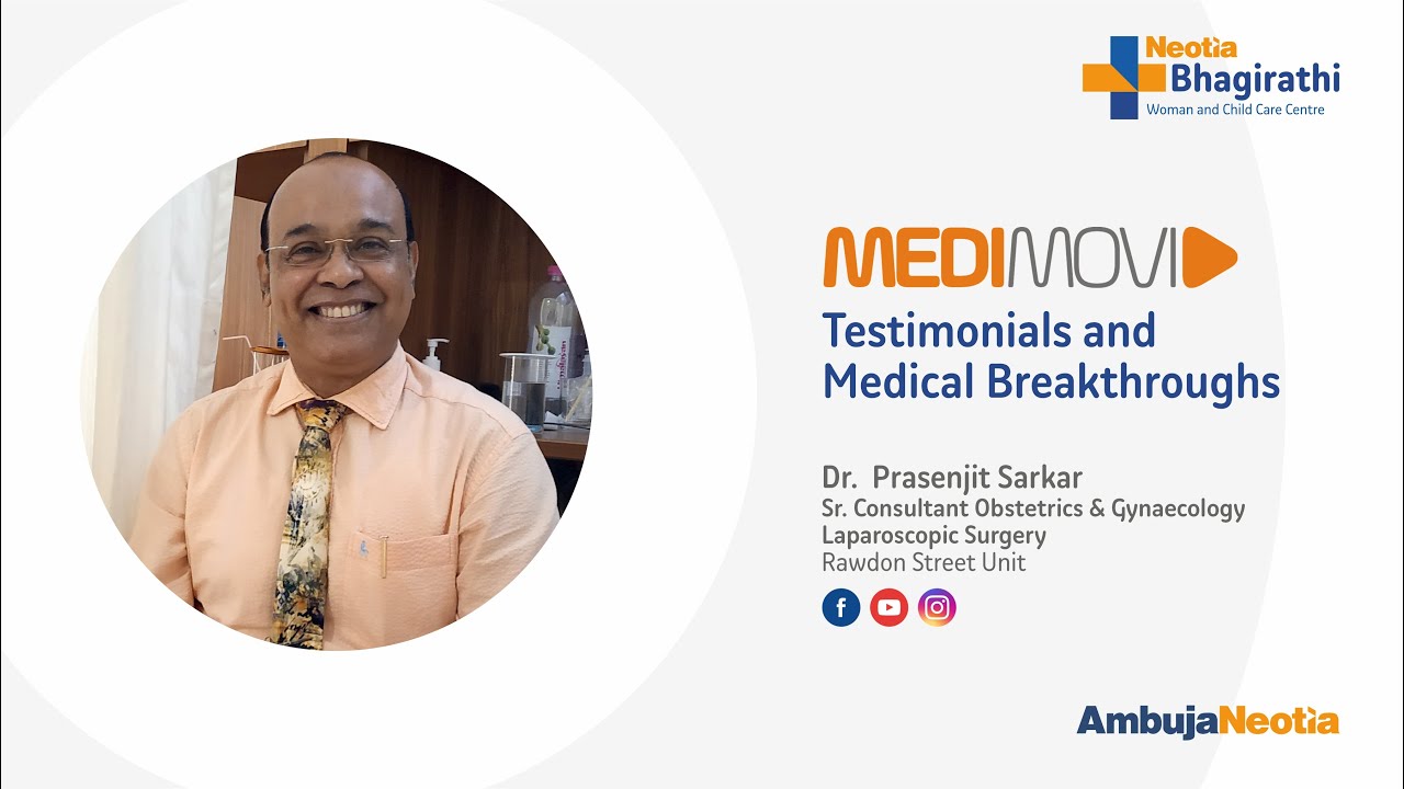Dr Prasenjit Sarkar Speaks On A Successful Procedure Of An Enlarged Uterine Tumor Neotia