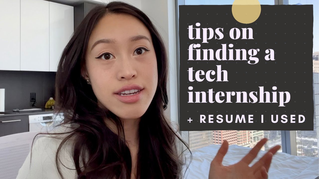 how I landed tech internships w/o being a college student | tips + resume review
