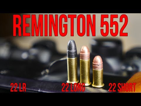 Remington 552 Speedmaster | .22LR, .22 Long, and .22 Short All In One Gun