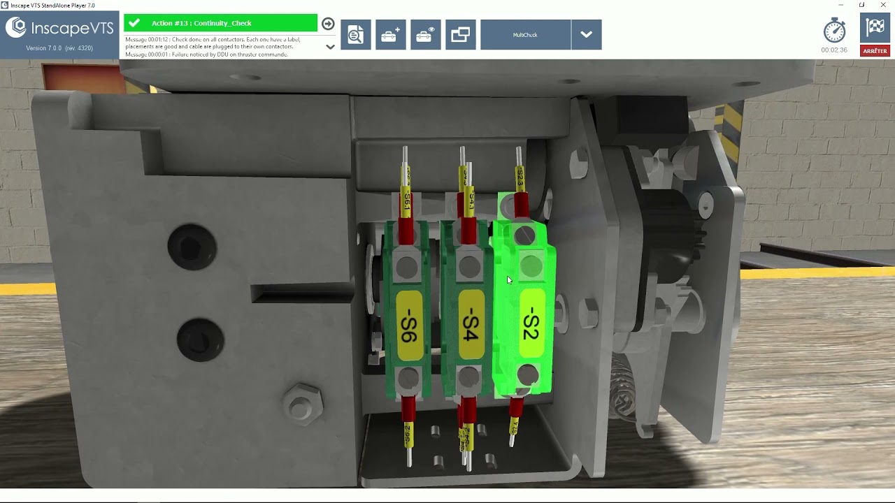 Inscape VTS - Railway equipment Virtual Maintenance Trainer