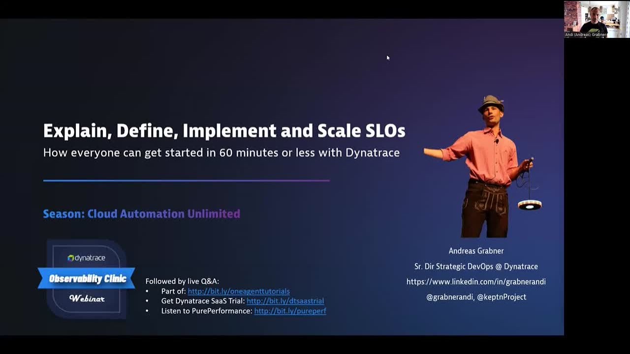 Explain, Define, Implement and Scale SLOs in less than 60 Minutes