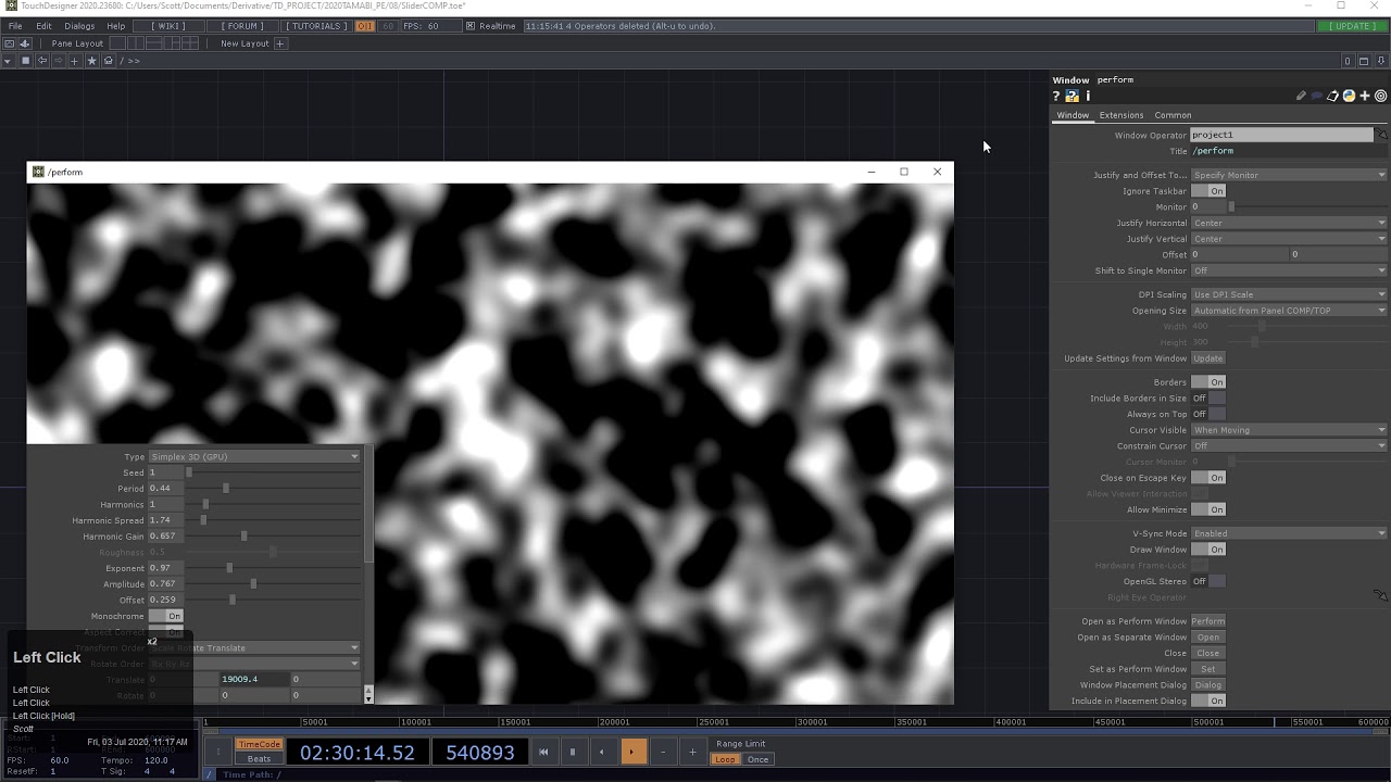 Parameter COMP in TouchDesigner