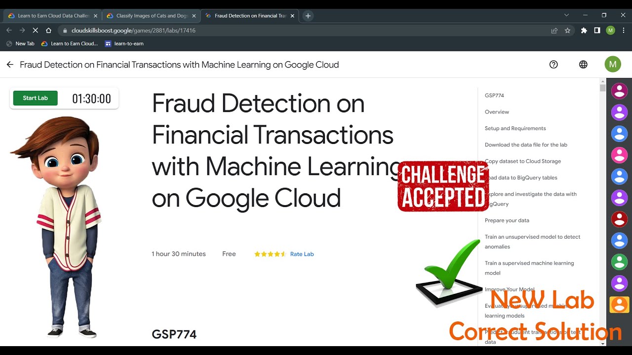 Fraud Detection on Financial Transactions with Machine Learning on Google Cloud | GSP774 | Solution