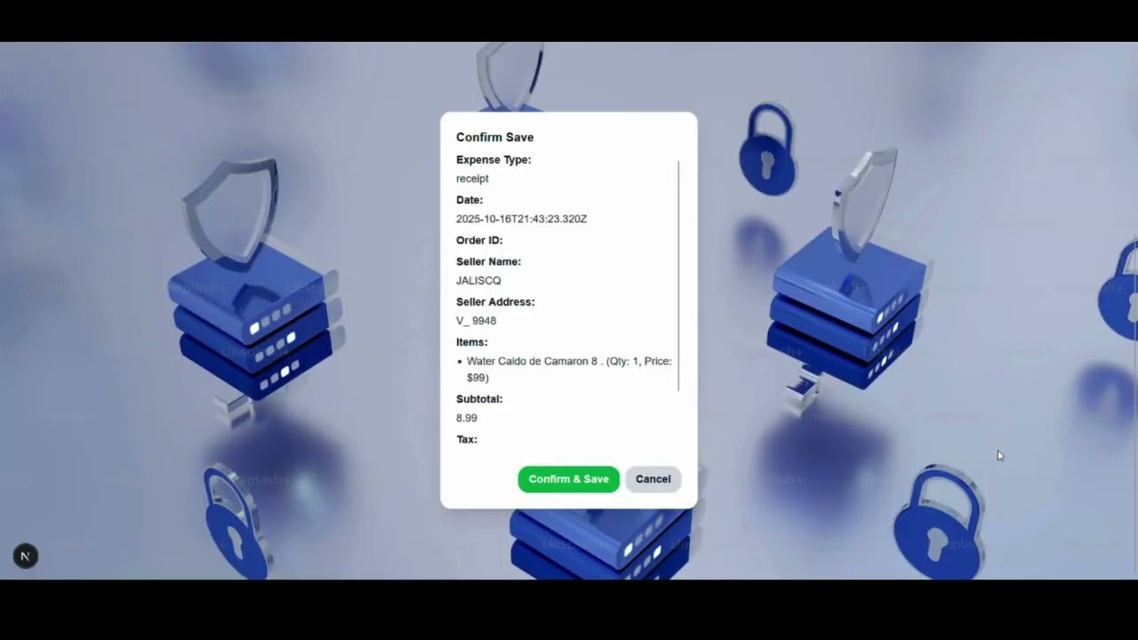 Budget Master OCR based invoice and receipt scanner