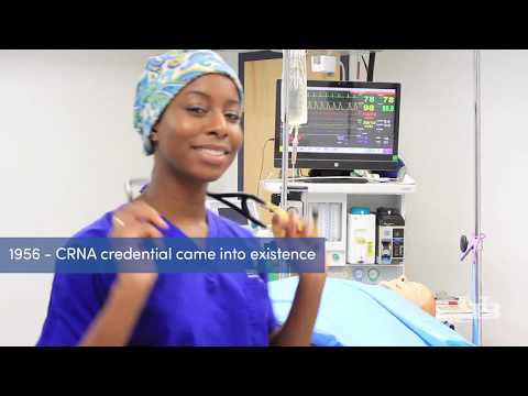 Nurse Nelle presents facts and history about the nurse anesthesia specialty