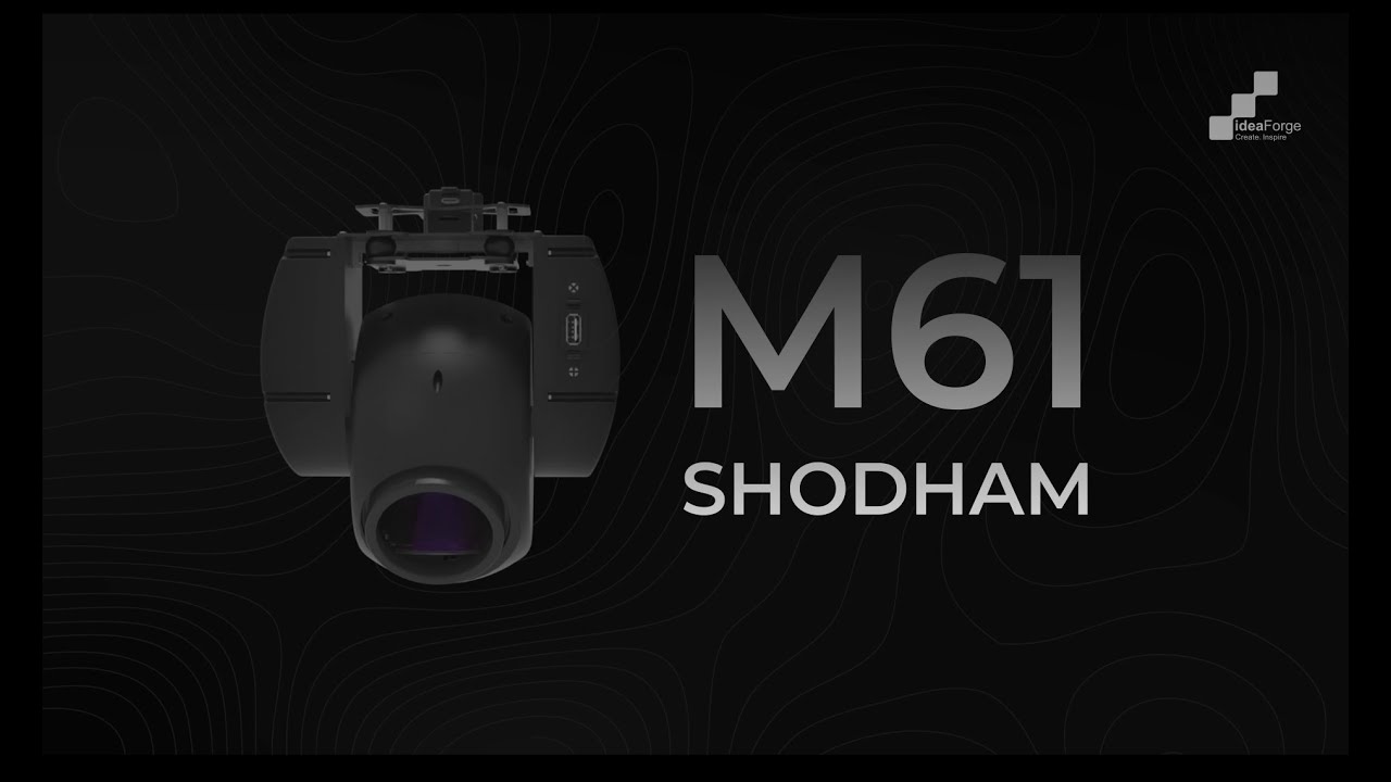 Shodham M61 | AI-Powered Precision Mapping & Inspection Payload