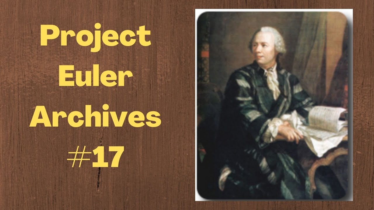 Project Euler Archives #17
