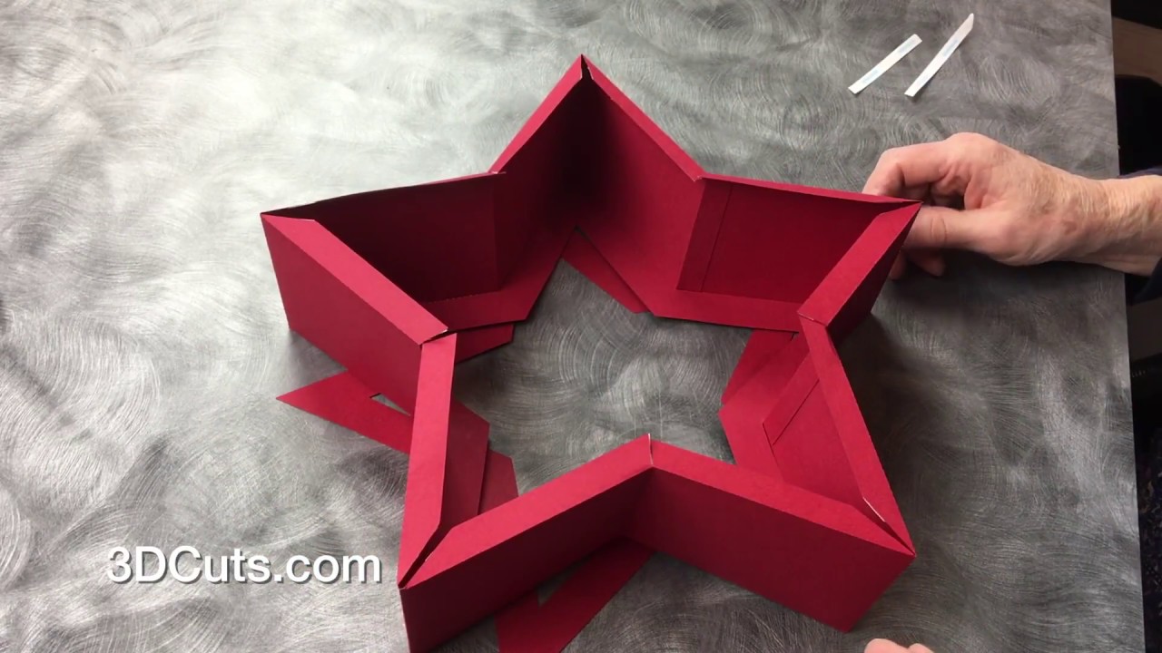 Part 1 Star Shadow Box Tutorial - Making the Star
