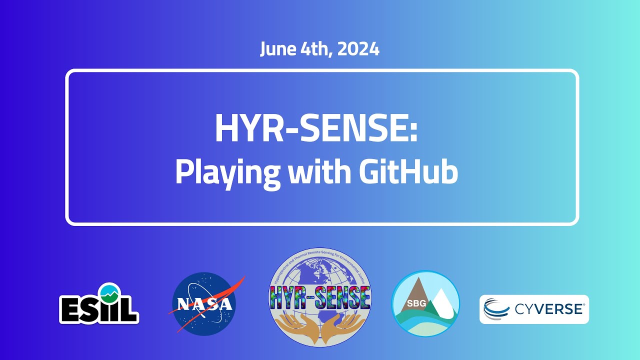 HYR-SENSE: Playing with GitHub