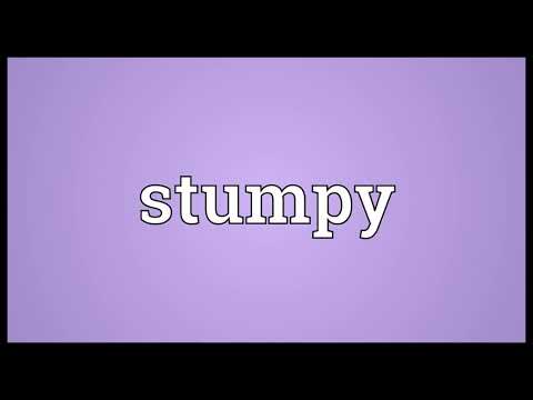 Stumpy Meaning