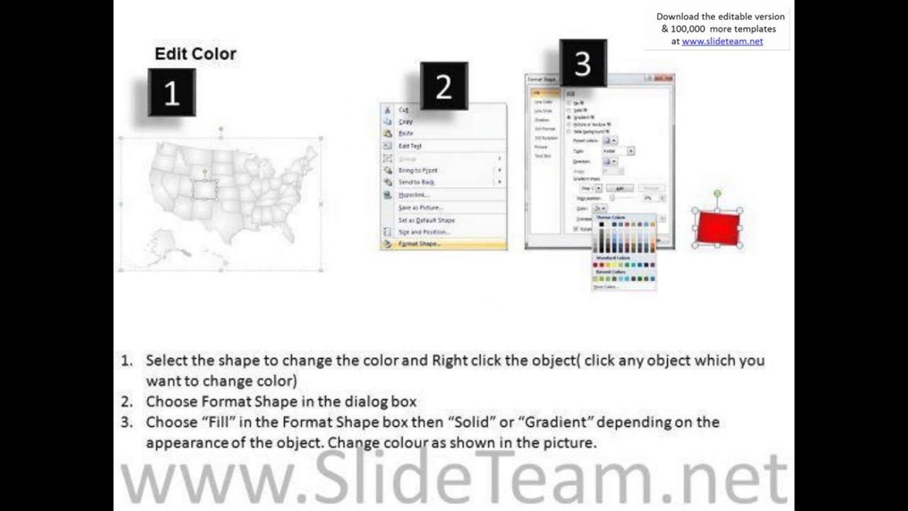 united states powerpoint maps presentation infographics slides