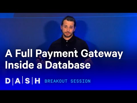 A Full Payment Gateway Inside a Database