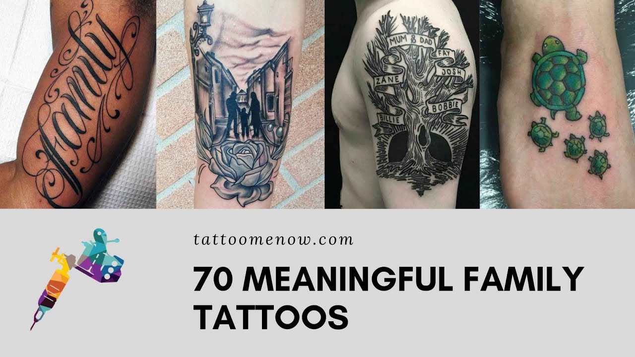 70 Meaningful Family Tattoo Ideas