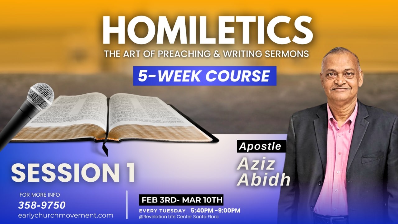 Homiletics Session 1