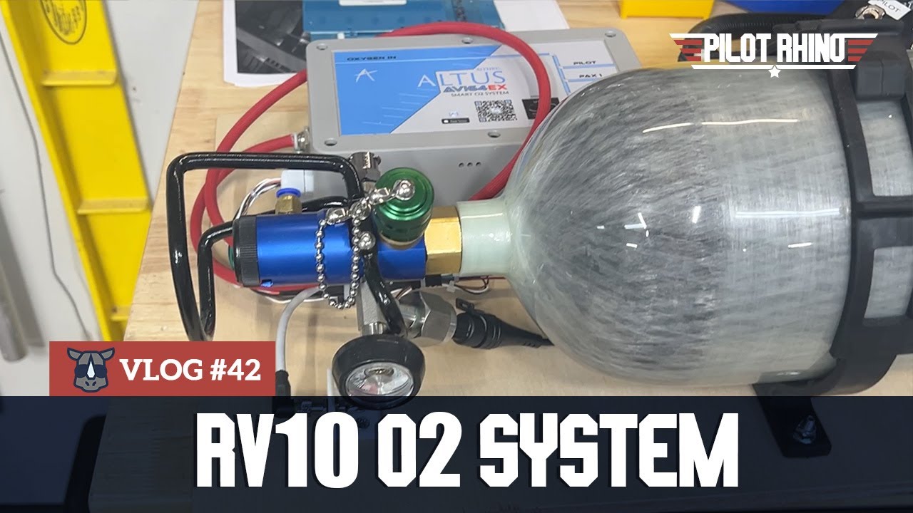 Aviation: Vans RV Aircraft - RV10 Build Aithre Oxygen System
