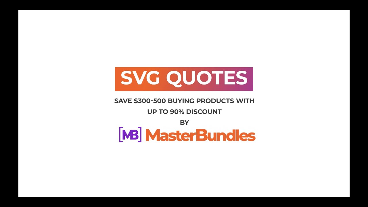 Premium SVG Quotes - MasterBundles