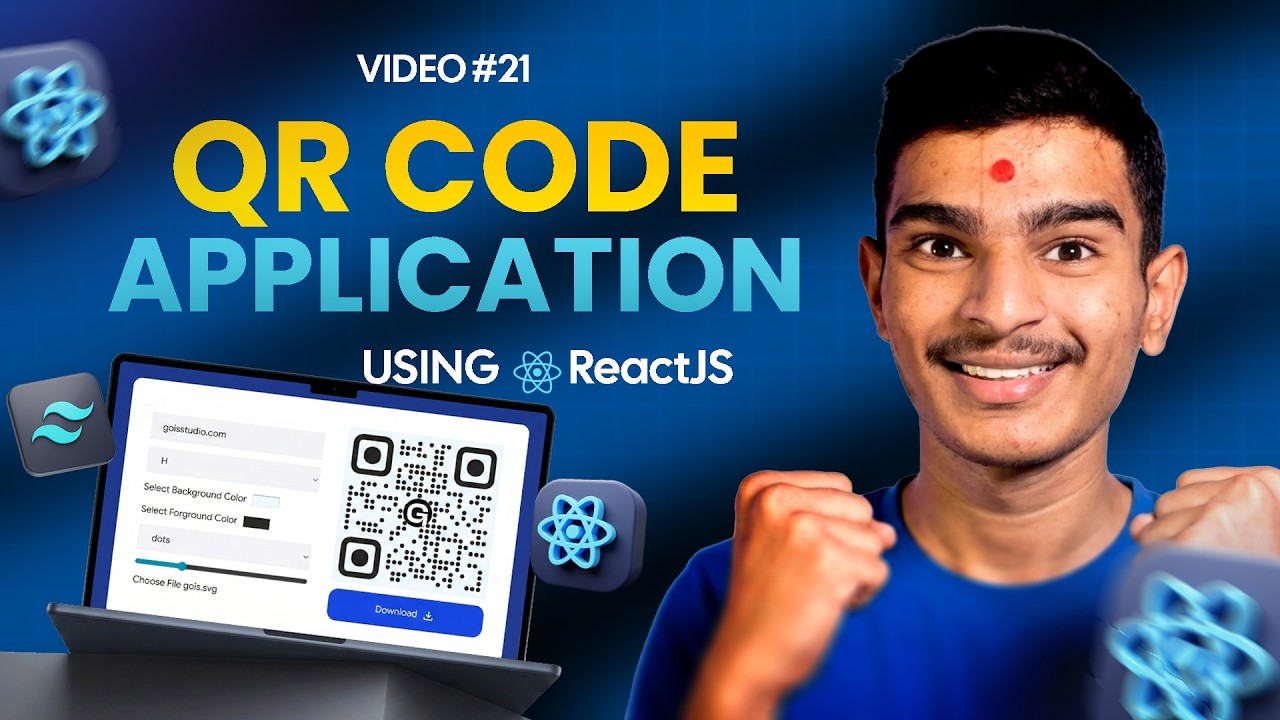 QR Code Generator App using ReactJS 📱✨ – Mini Project #21
