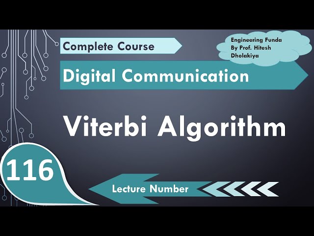 What is Viterbi algorithm | AI Basics | AI Online Course