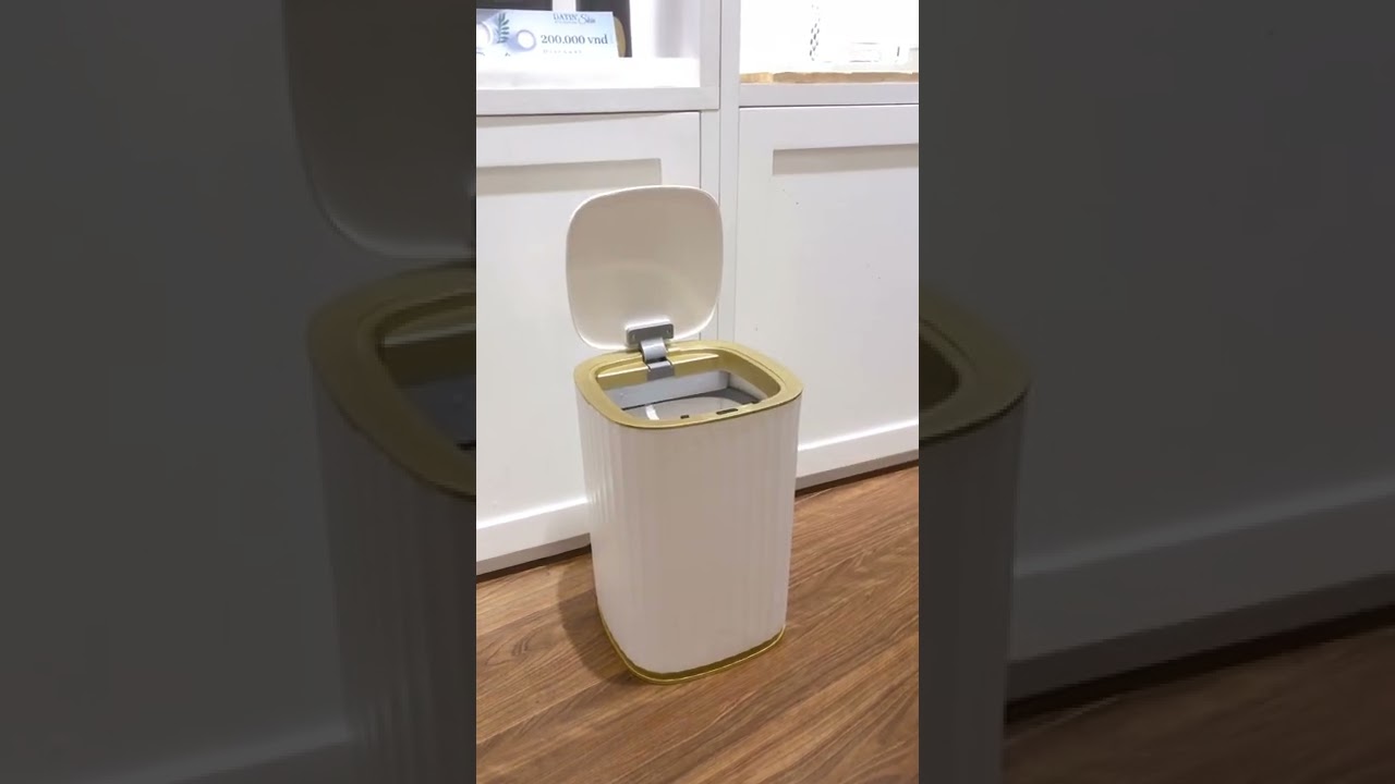 ONE TOUCH SMART TRASH BIN 15L