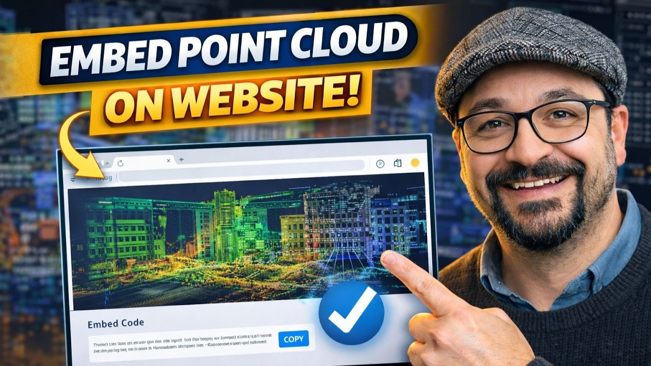 How to embed your point cloud projects on your own website? Here’s how to do it.