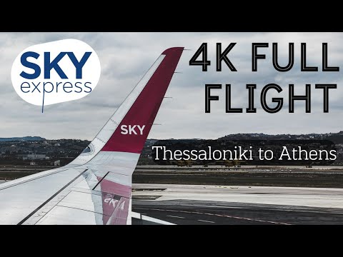 4K FULL FLIGHT | SKY express | Airbus A320neo 🇬🇷