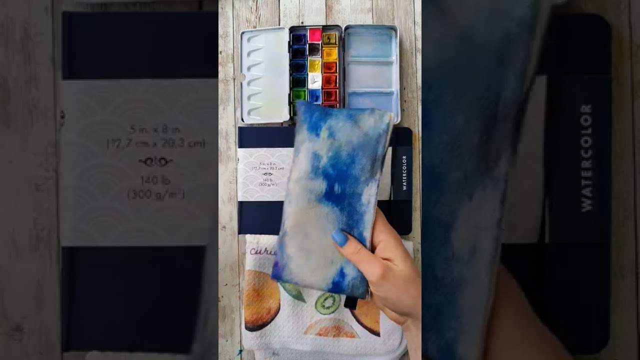 My go-to  travel art supplies! #watercolor #artsupplies #travelartsupplies #learnwatercolor #arttips