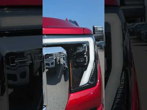 New Volcanic Red 2024 Sierra 2500HD Denali!