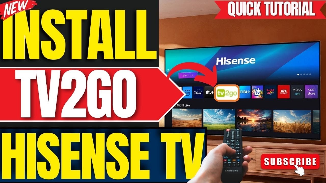 How to tv2go App on ANY Hisense Smart TV (2026 Guide)