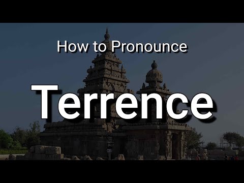 Terrence - Pronunciation and Meaning