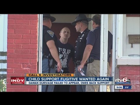 Child support fugitive wanted again