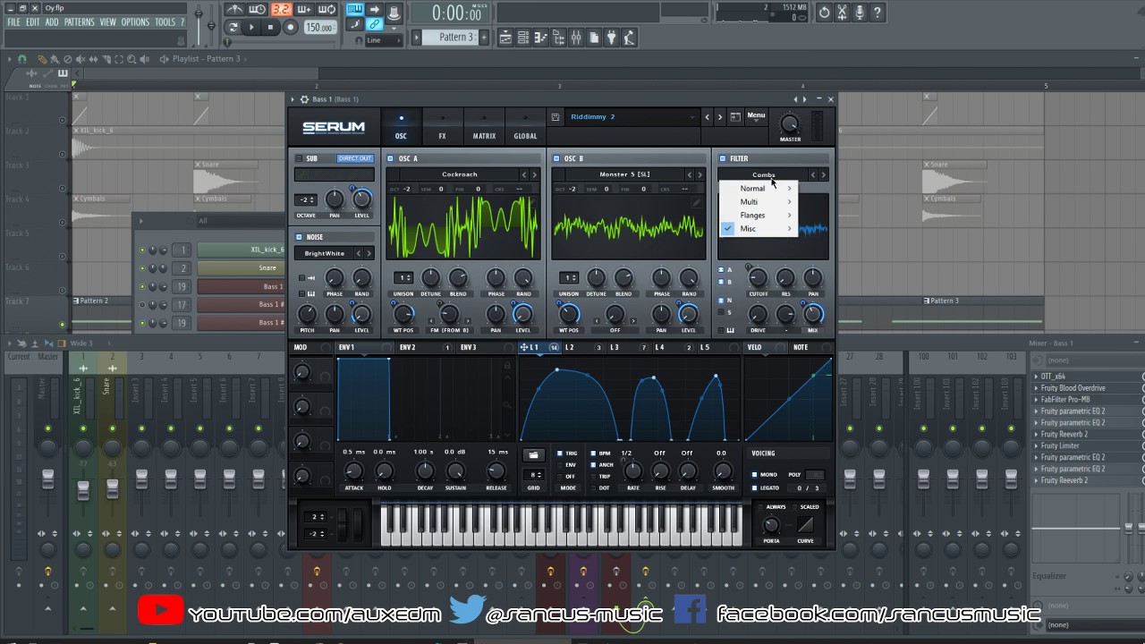 Combs Filtered Dubstep Sounds [Sancus]