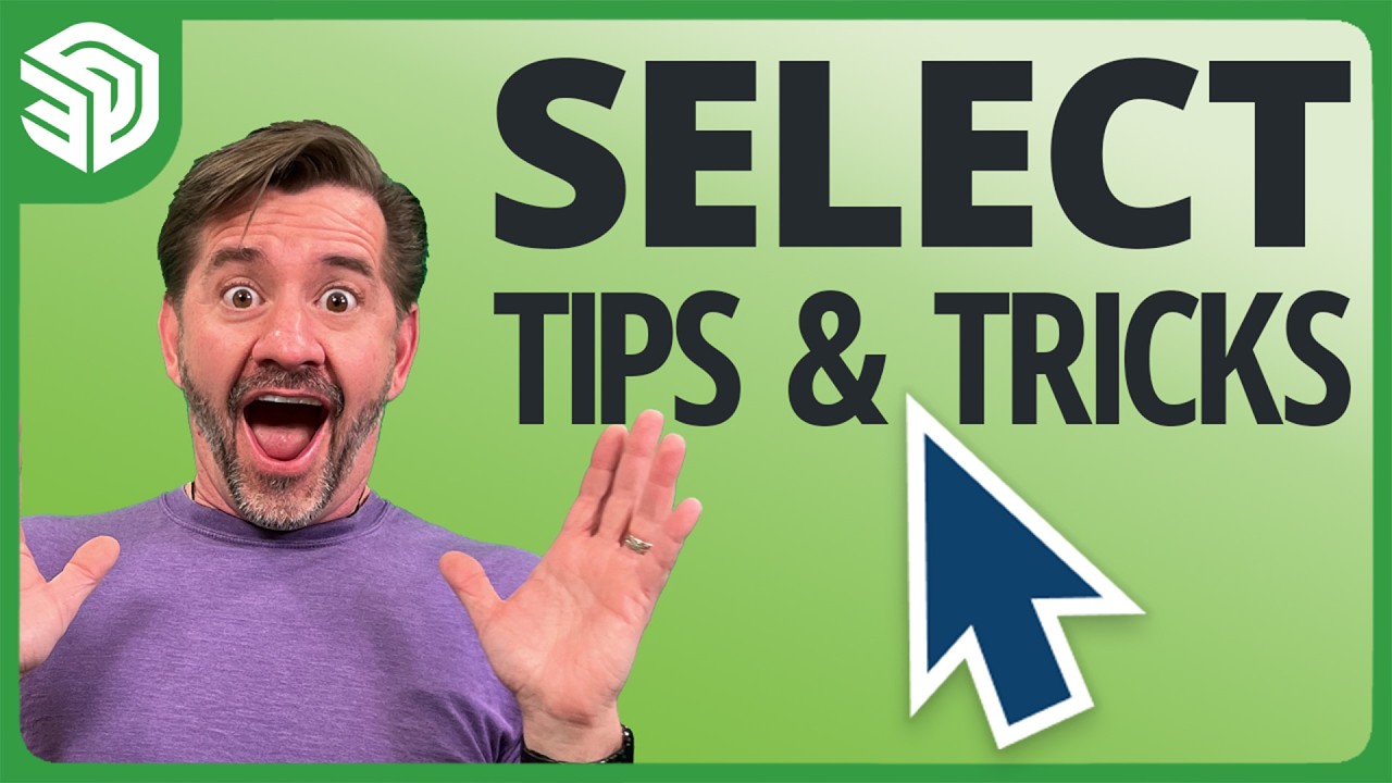SketchUp Select Tool Tips & Tricks