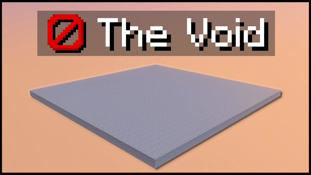 Minecraft - How To Create A Void World (Bedrock/Java)