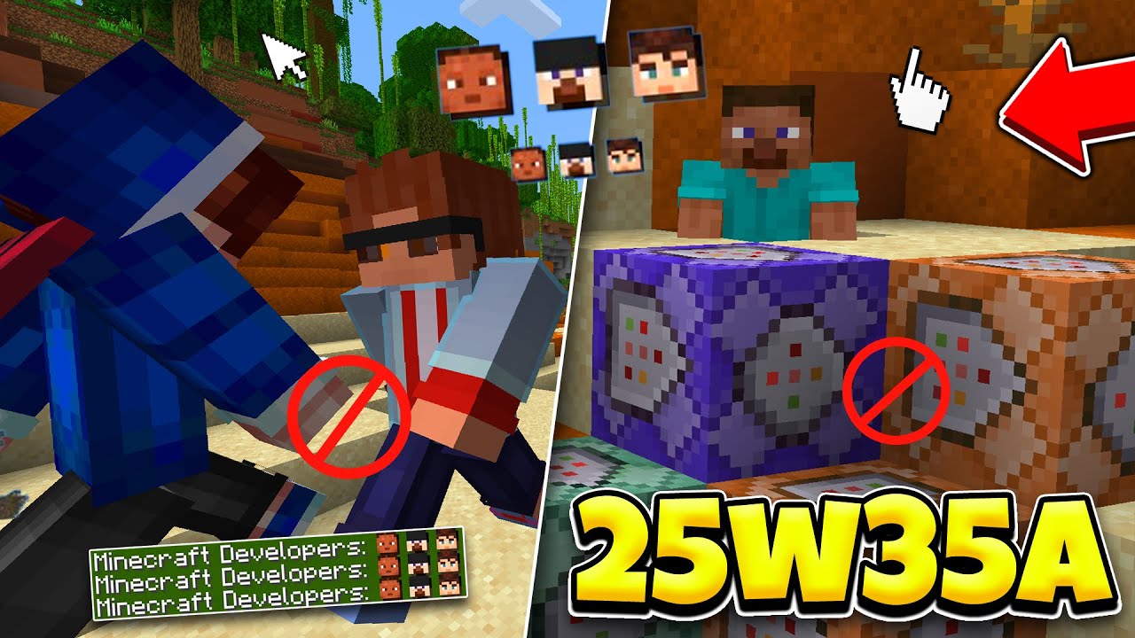Minecraft 25w35a Snapshot — Insane New Server API, Game Rules Overhaul & Chat Avatars!