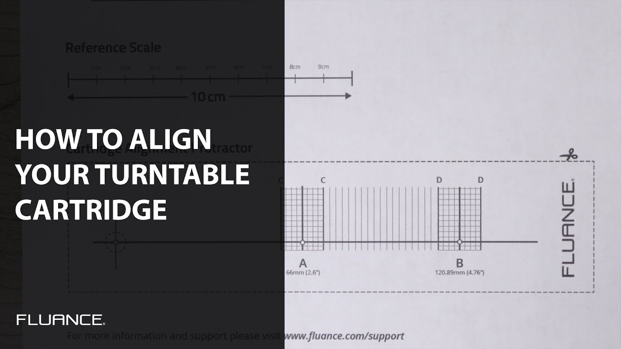 How to Check the Alignment and Realign Your Cartridge - Turntable Alignment Tool Included