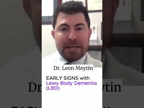 Lewy Body Dementia- EARLY SIGNS