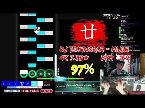 DJ TECHNORCH - nijuu 4k 7.32★ 97% !!