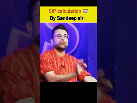 SIP calculation 🎰 by Sandeep maheshwari || mutual funds💰 | India share market |||