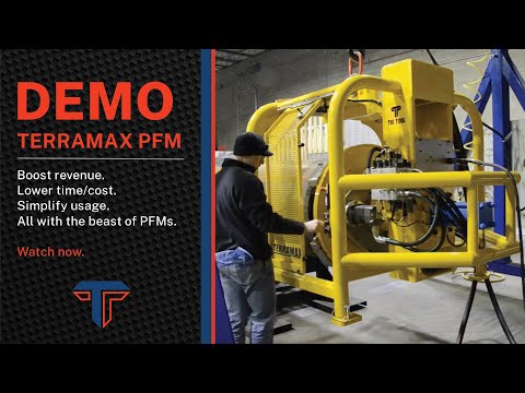 Terramax Pipe Facing Machine Demo | Tri Tool Technologies