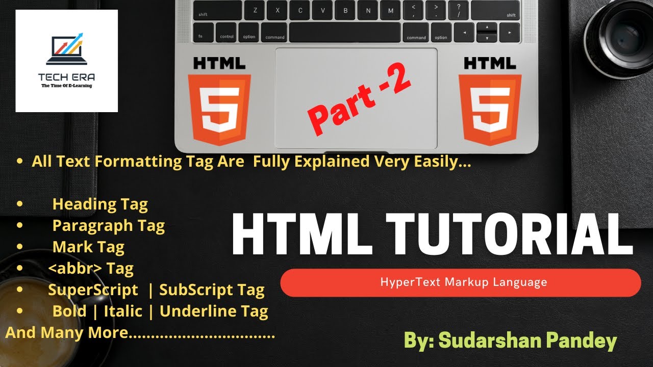 HTML Tutorial - Part 2| All Text Formatting Tags Are Explained Practically | HTML Tags | #freecourse