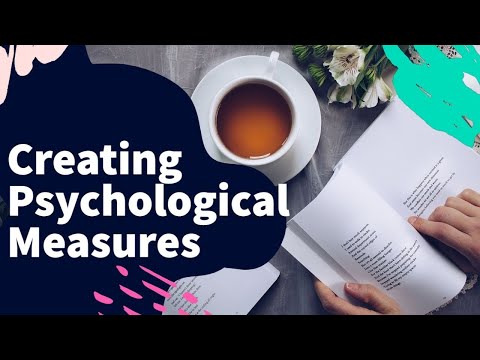 Developing Psychological Measures