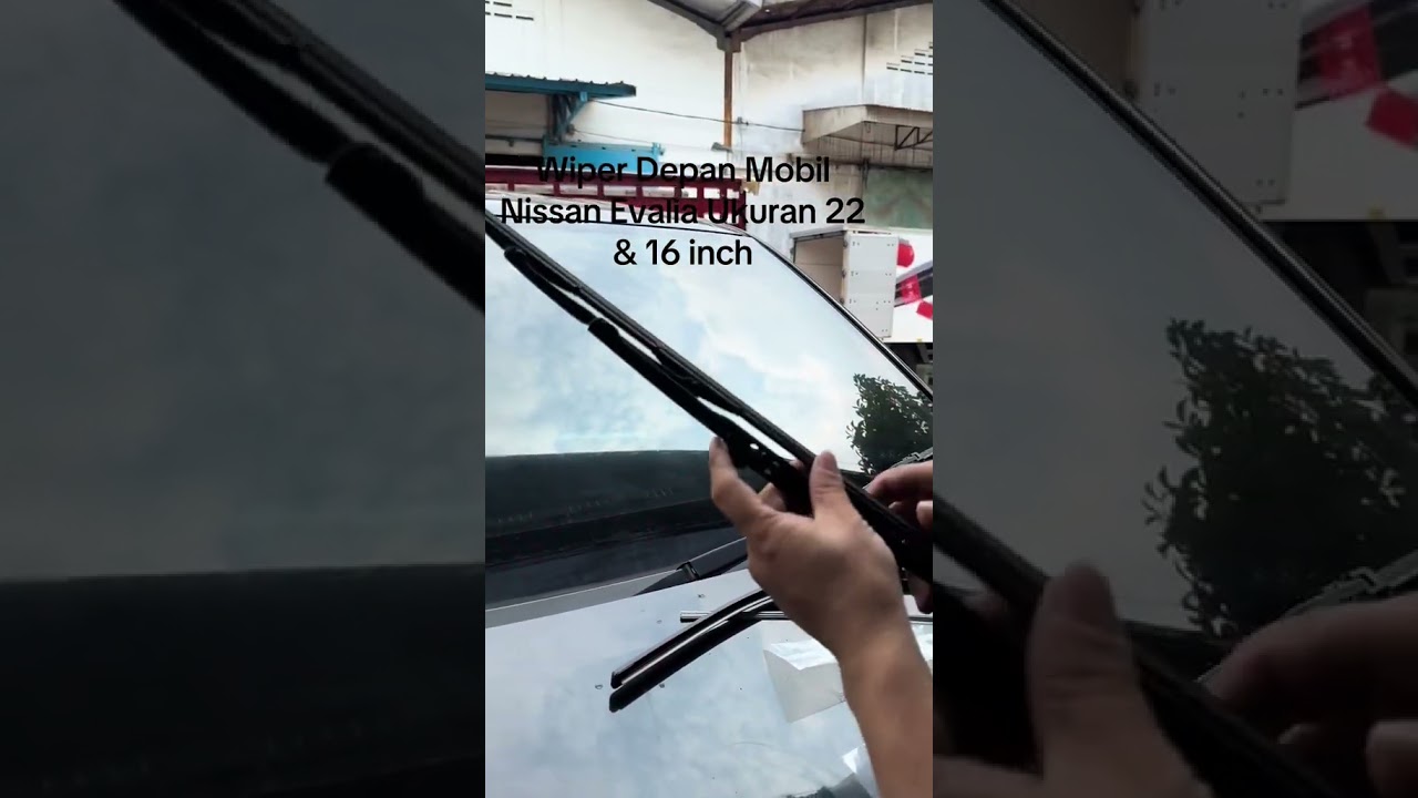 Review Pemasangan Wiper Mobil Bagian Depan Untuk Mobil Nissan Evalia ! Link On Bio