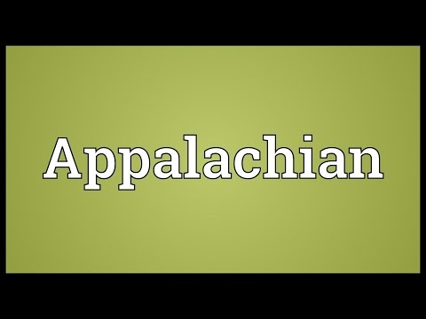 Appalachian Meaning