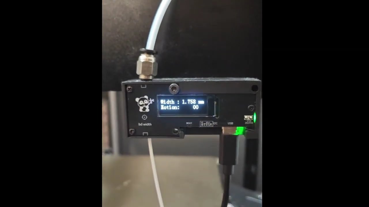 wow, smart 3D filament sensor