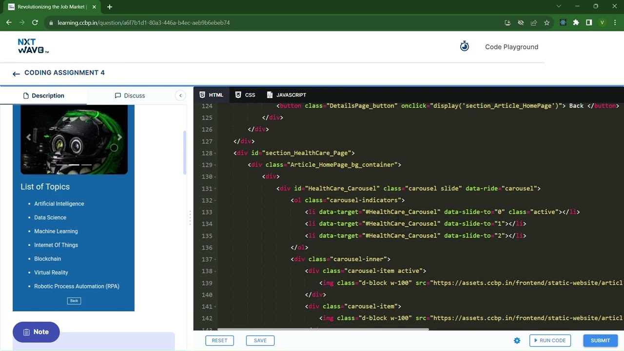 Articles Page | Bootstrap | CODING ASSIGNMENT 4 | NxtWave | ccbp 4.o