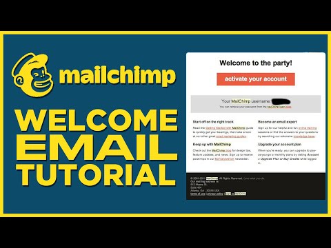 How To Create Welcome Email Mailchimp (2025)