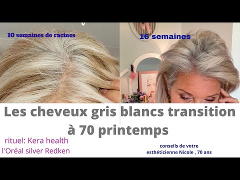 Cheveux gris j'ose ou pas à 70 ans ?