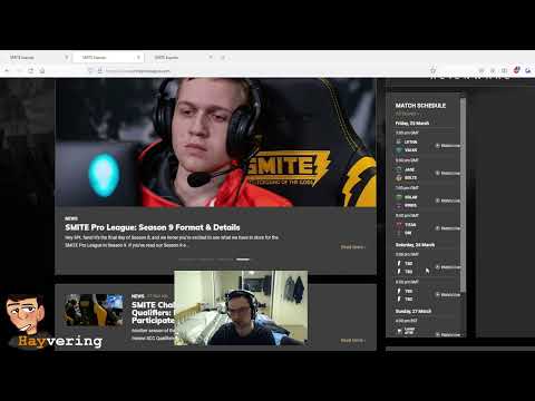 Smite Kickoff Tournament, The Smite Esports Website - Hayvering