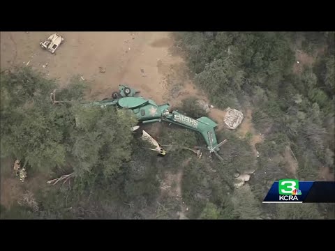 6 injured after LA sheriff helicopter crash in SoCal